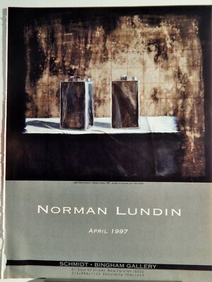 NORMAN LUNDIN ART PIECE VTG ORIG 1997 ADVERTISEMENT | eBay
