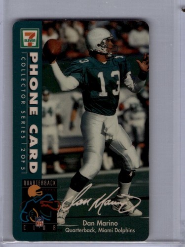 1995 7-Eleven VarTec Telecom Phone Cards #2 Dan Marino | eBay