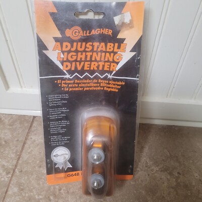 Gallagher 06480 Lightning Diverter NOS Vintage In Package | eBay