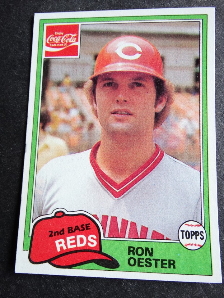 1981 Topps Coca-Cola Cincinnati Reds Baseball Cards Complete Yor Set U ...