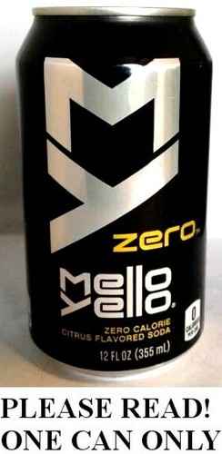 Mello Yello Zero 2018 USA FULL 12oz Can Coca-Cola Coke Mountain Dew Competitor | eBay