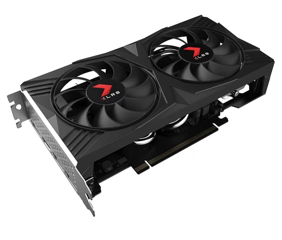 PNY GeForce RTX 4060 VERTO Dual Fan 8GB GDDR6 Graphics Card | eBay