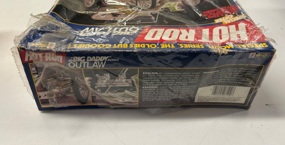 VINTAGE RST FINK CREATOR ED ROTH BIG DADDY HOT ROD OUTLAW REVELL MODEL ...