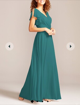 sleeve bridesmaid david\'s bridal flutter sleeve Flutter Sleeve ...