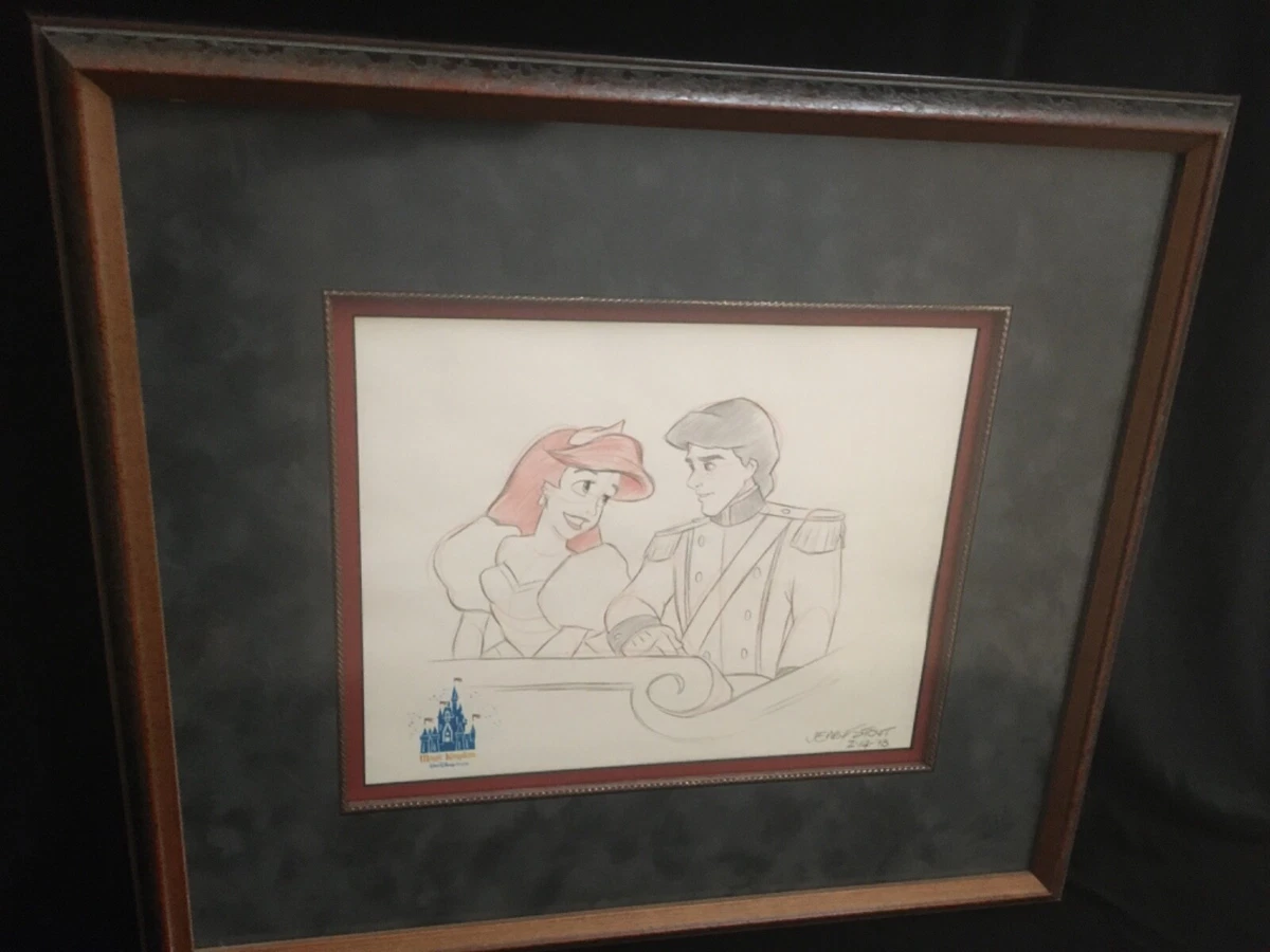 Prince Eric And Ariel Drawing