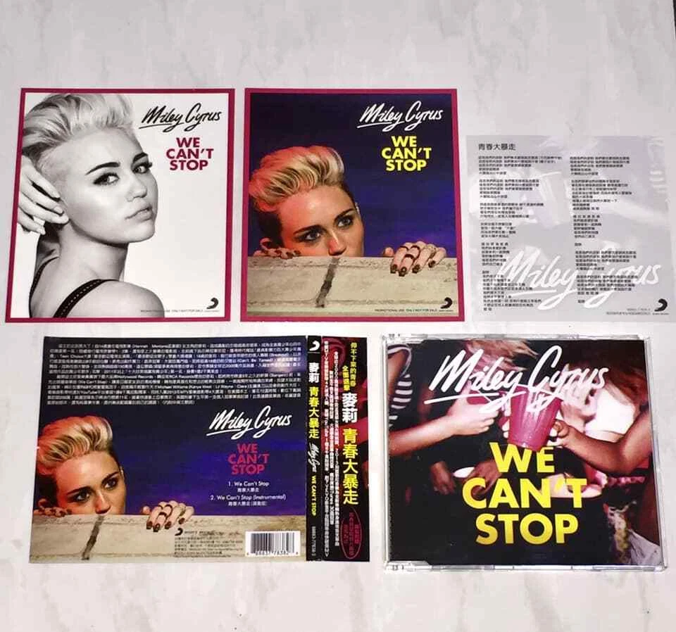 Miley Cyrus We Cant Stop Single Cover