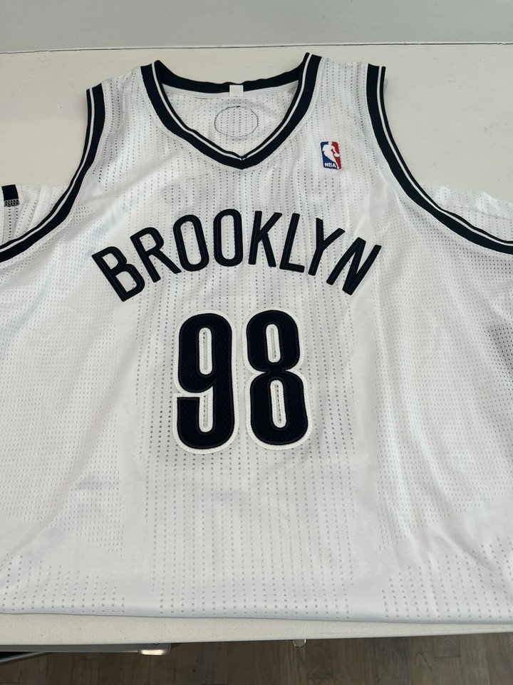 Jason Collins 2014 Nets Autographed Game Used Playoff Jersey Fanatics ...