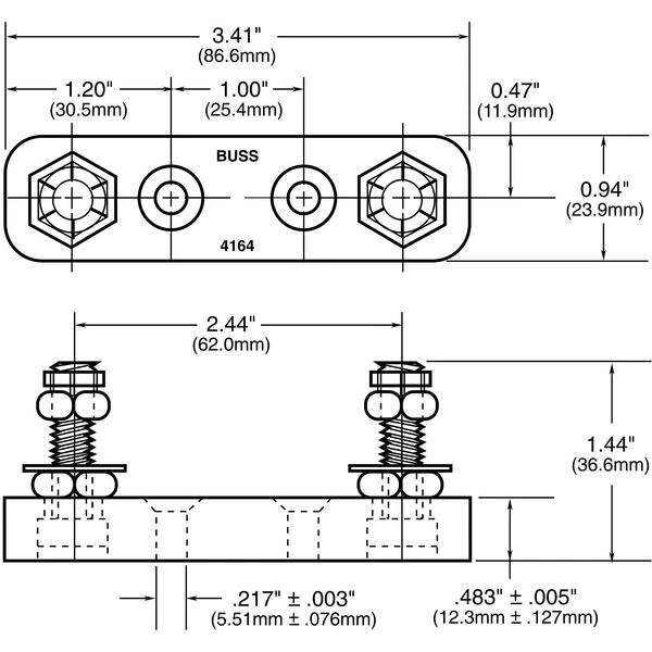 Bussmann 4164 Fuse Holder 30a 125v for sale online | eBay