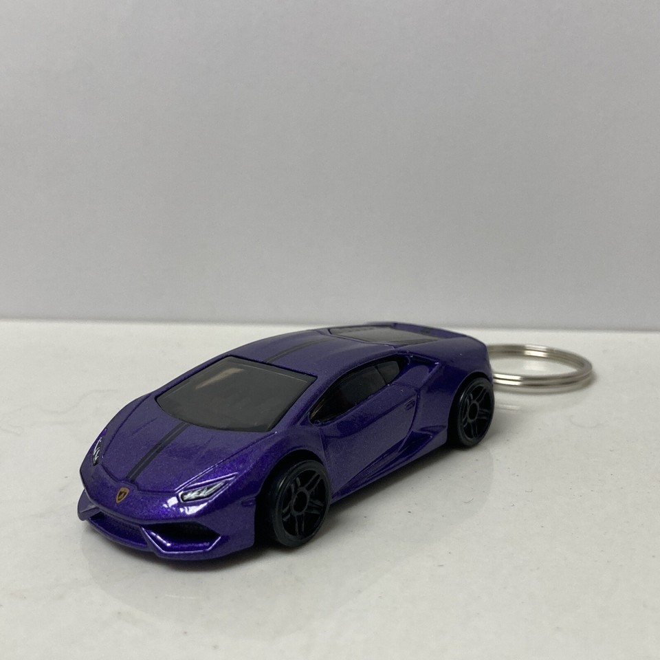 RARE KEY CHAIN PURPLE LAMBORGHINI HURACAN CUSTOM LIMITED EDITION 2014 ...