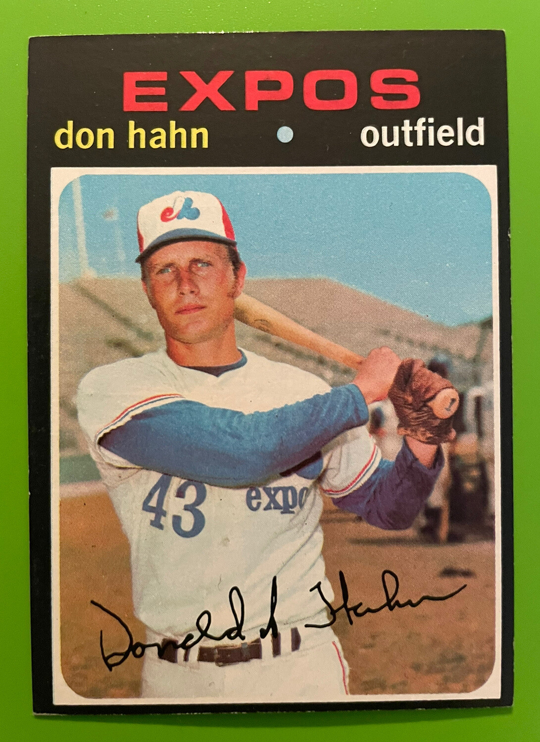 1971 Topps Baseball Trading Card #94 Don Hahn Montreal Expos | eBay