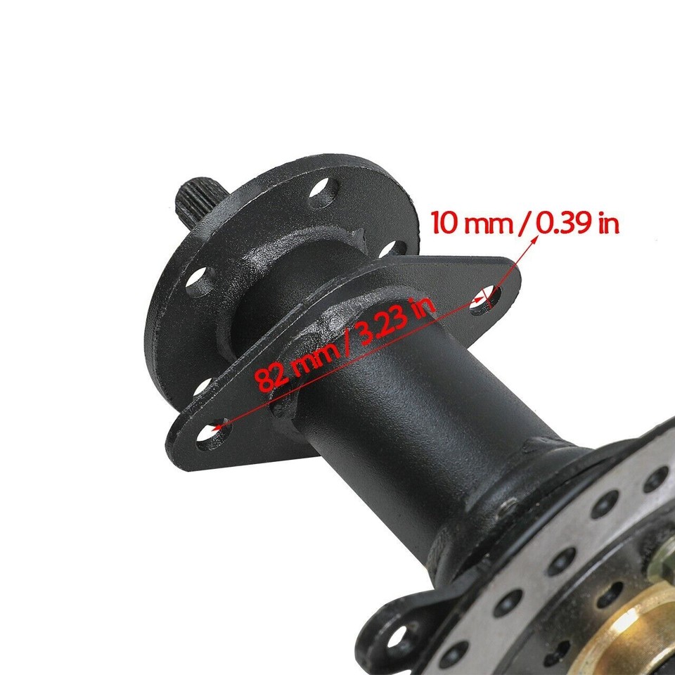 30'' Rear Axle Kit+48V 1000W Differential Motor Go Kart Quad Golf Cart ...