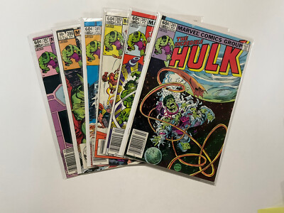 Incredible Hulk 281-288 Lot run set Fine Fn 6.0 Marvel | eBay