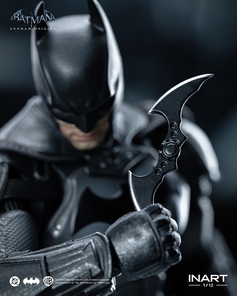 Pre-order INART MAG-G0003 1/12 Arkham Origins Bat Man 6" Action Figure ...