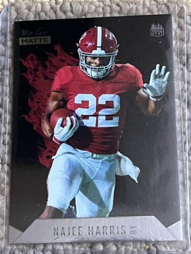 2021 Wild Card Matte Rookie Heat Mrhr 9 Najee Harris Ebay