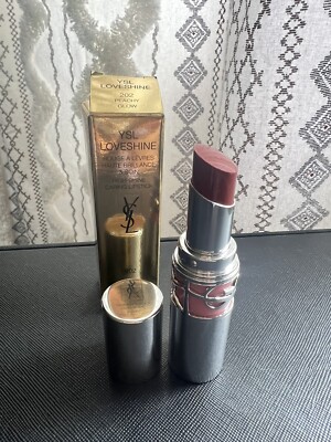 YSL Rouge Lipstick LOVESHINE HIGH-SHINE Peach Glow 202 - NIB | eBay