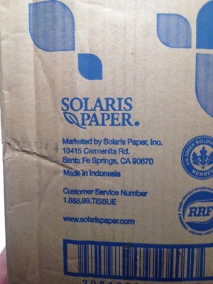 Solaris Paper 23501 Livi VPG Plain Jumbo Bath Tissue, 2 Ply, 3.3" X ...