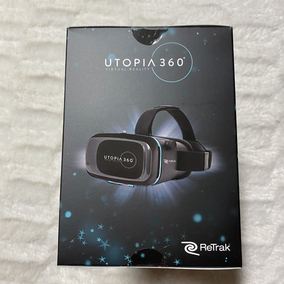 Emerge Technologies Utopia 360 Virtual Reality 3D Headset w Bluetooth ...
