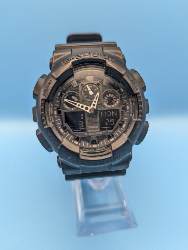 Mens Casio G-Shock GA100-1A1 5081 Wrist Watch with New Battery | eBay UK