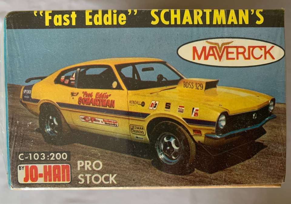 JOHAN Fast Eddie Schartman's Pro Stock Maverick FACTORY SEALED Kit C ...