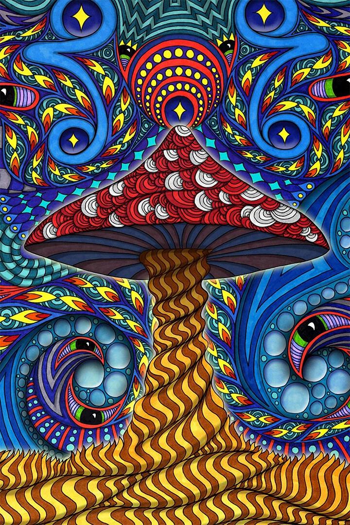Trippy Drawing Patterns