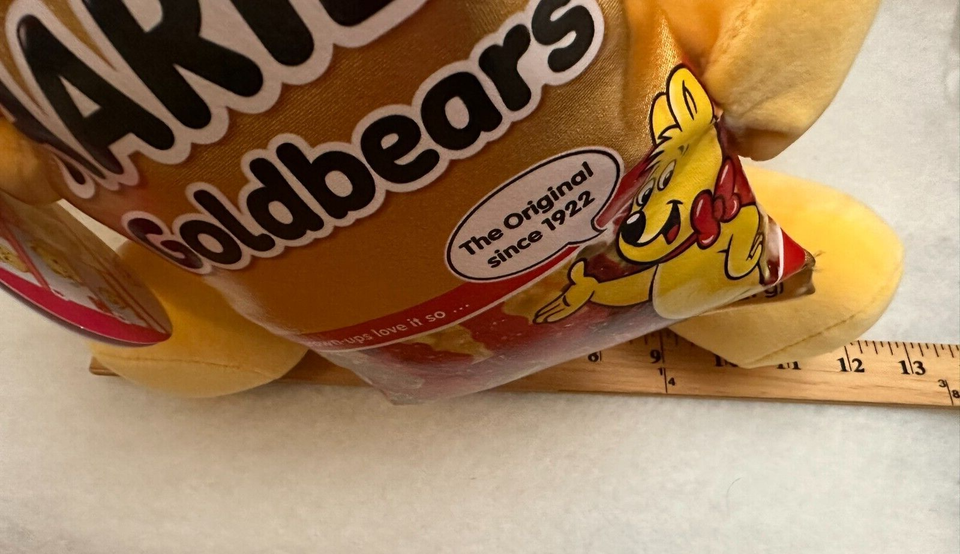 ZURU Snackles Ultra Soft Plush Haribo the Goldbears Gummy Bear Plush 14 ...