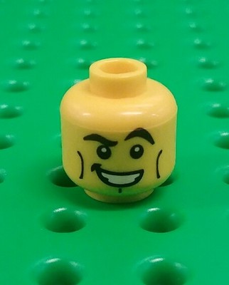 *NEW* Lego Space man Series 1 Head Excited Smile Face Minifigure x 1 ...