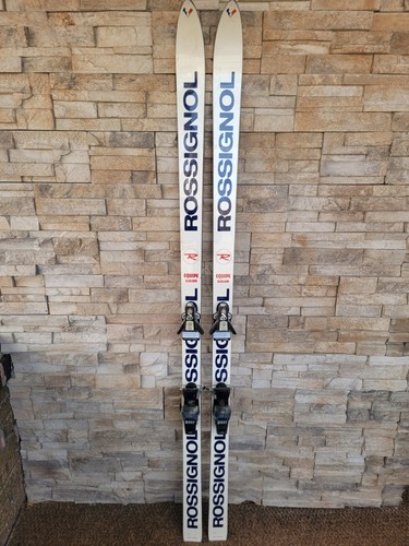 Vintage Rossignol Equipe Slalom Skis 185cm | eBay