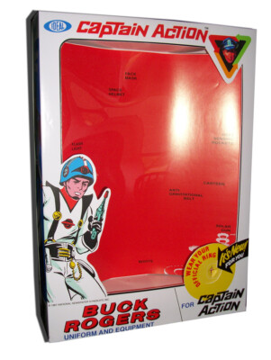 Ideal CAPTAIN ACTION BUCK ROGERS BOX for 12" Action Figure Costume (BOX ...