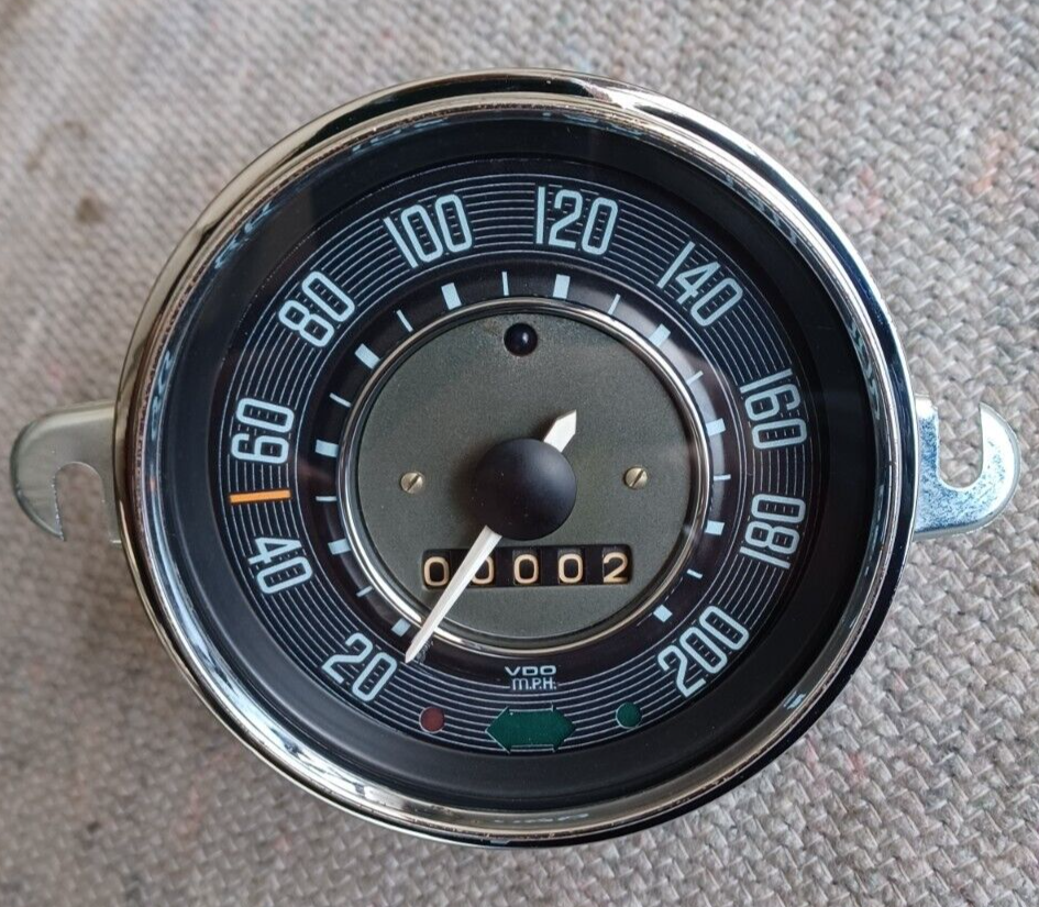 VW Beetle Speedometer up to 200 Mph Overhauled Complete | VDO ...