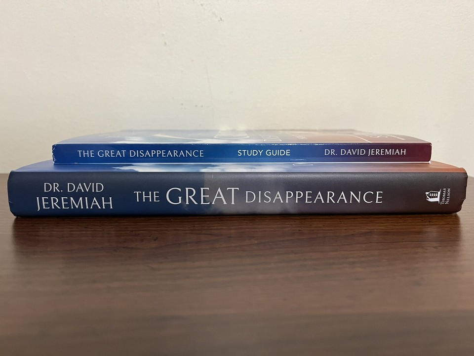 The Great Disappearance : by David Jeremiah Hardback Book & Study Guide ...