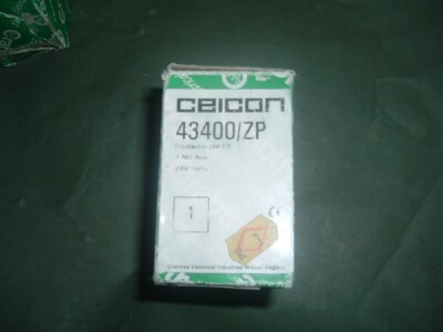 CRABTREE....... 43400/ZP...CEICON........... CONTACTOR 24 V 50 HZ.. NEW ...