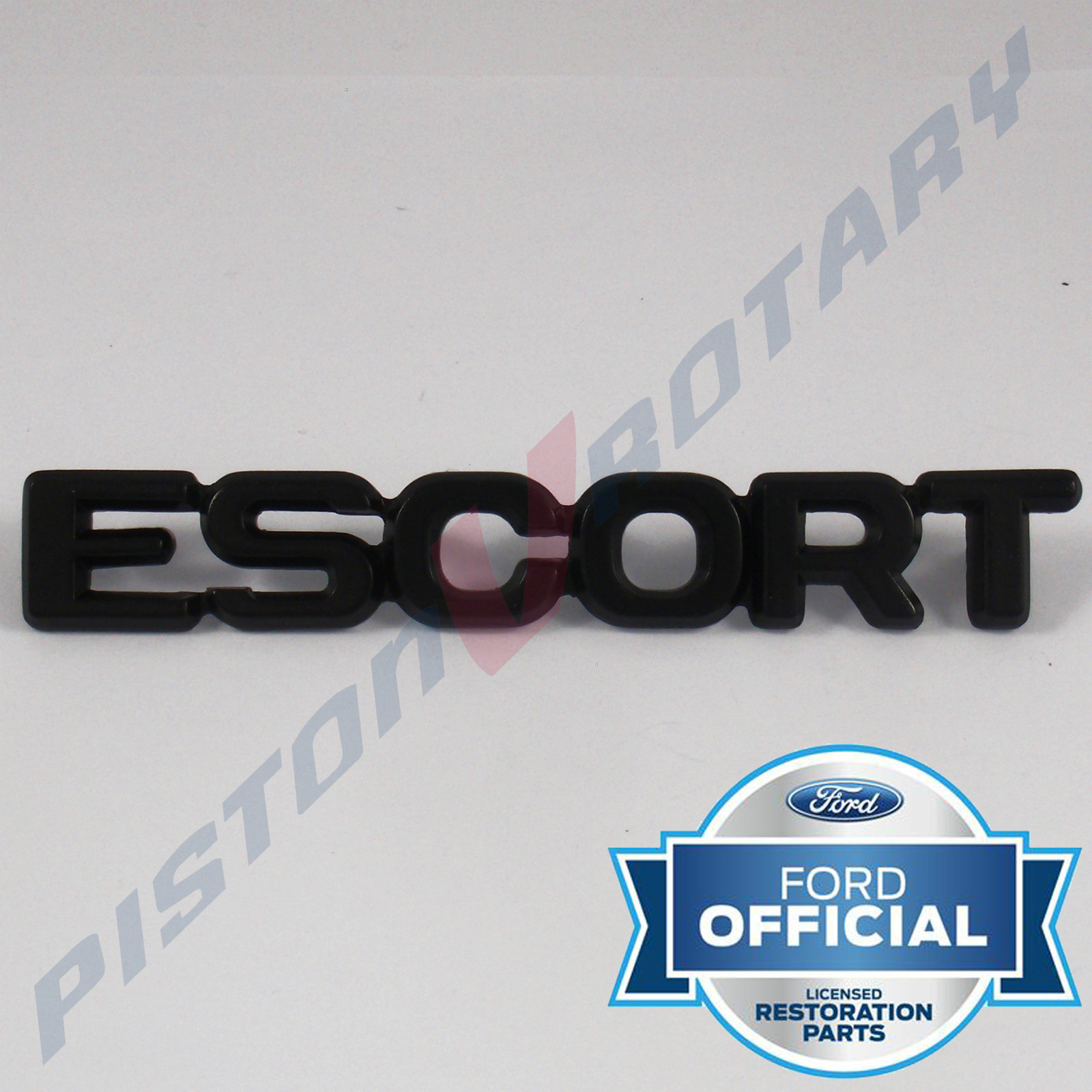ESCORT Boot Badge ,Chrome Brand New for FORD MK1 MK2 MK 1 2 RS 2000 ...