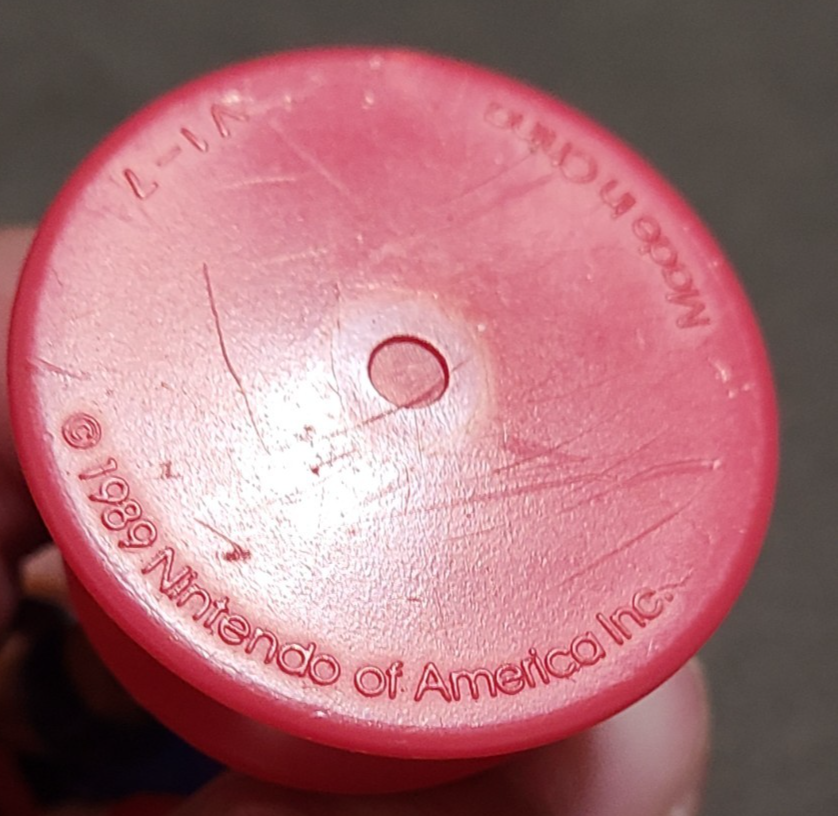 Tanooki Mario Super Mario Bros Spring Popper Jumping Toy Vintage 1989 ...