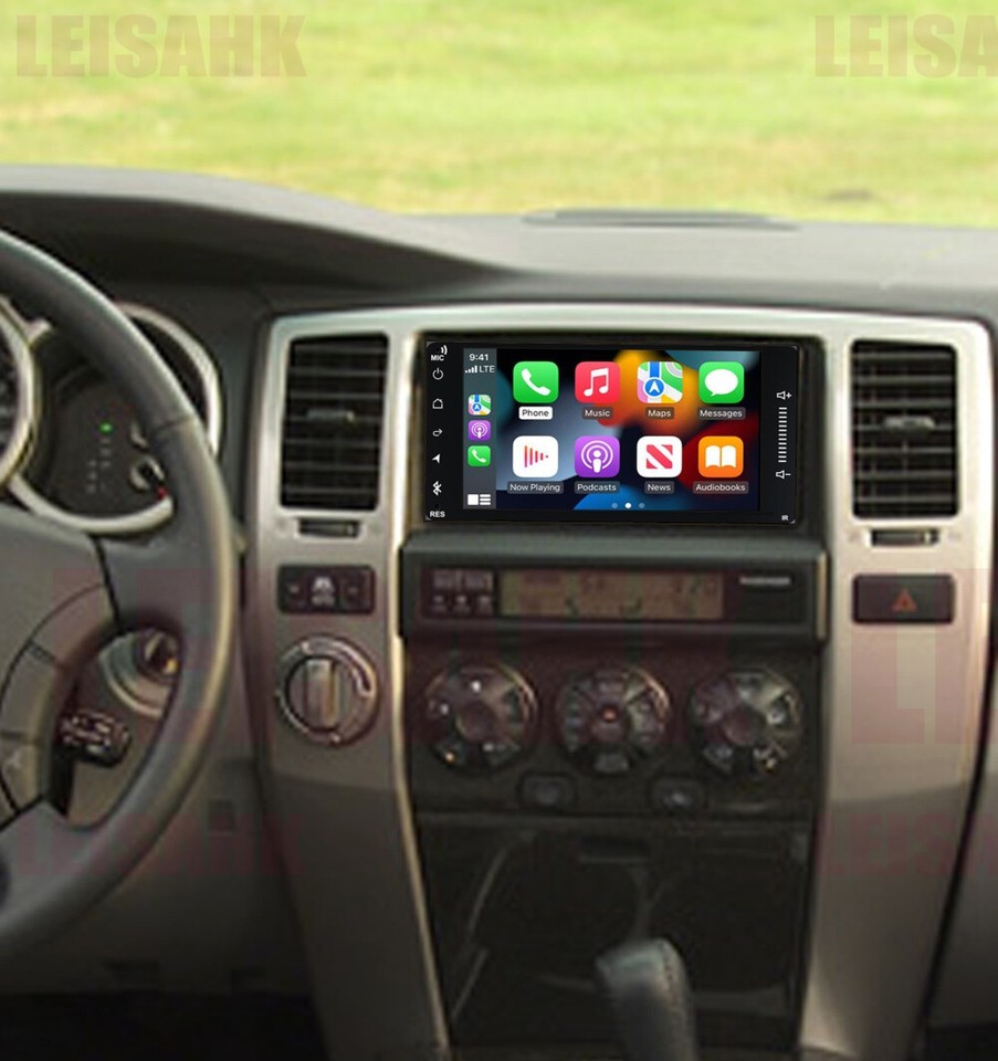 For 2003-2009 Toyota 4Runner Apple CarPlay Android 13 Car Stereo Radio ...