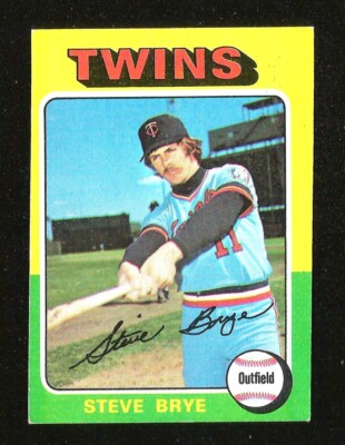 1975 Topps SET BREAK #151 STEVE BRYE MINNESOTA TWINS (SB1) | eBay