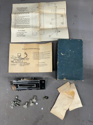 NOS 1946 1947 1948 Chrysler Dodge Radio Philco Dash Installation Kit ...