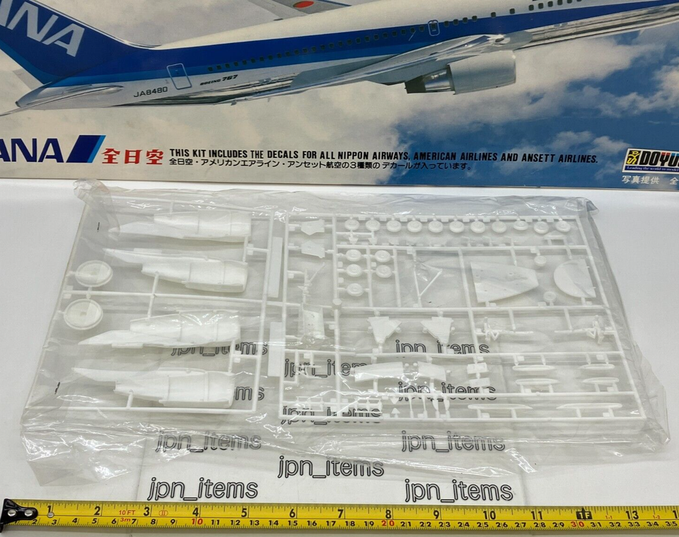 Doyusha 1/100 Boeing 767 200 ANA All Nippon Airways Plastic Model Kit ...