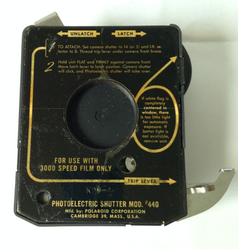 Vintage Polaroid PhotoElectric Shutter Camera Accessory Untested | eBay