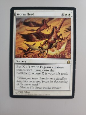 MTG Storm Herd Commander 2011 34/318 Regular Rare | eBay