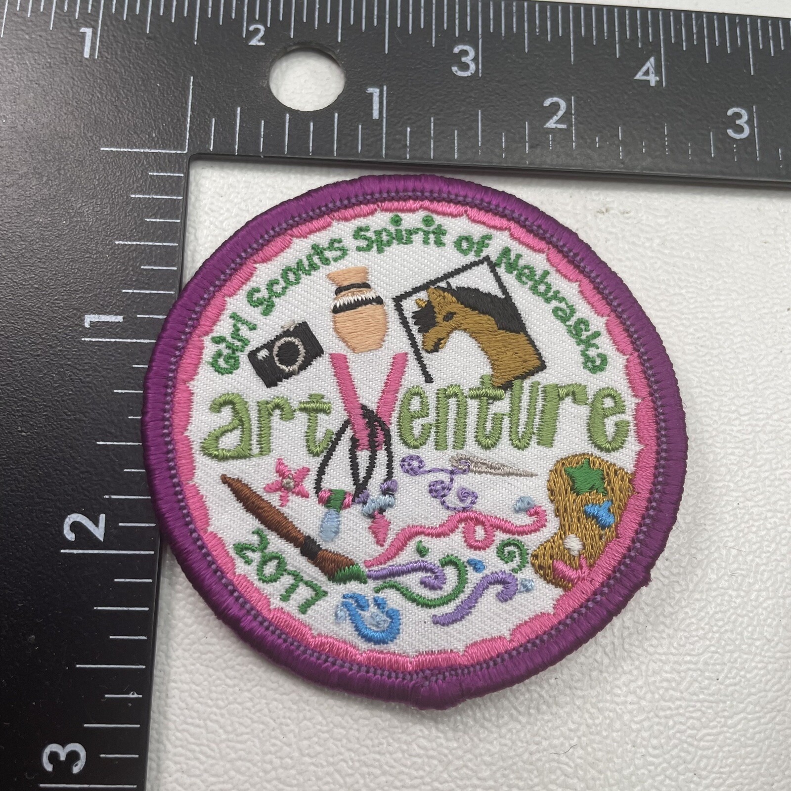 2017 ART VENTURE Patch (Girl Scouts) B033 | eBay