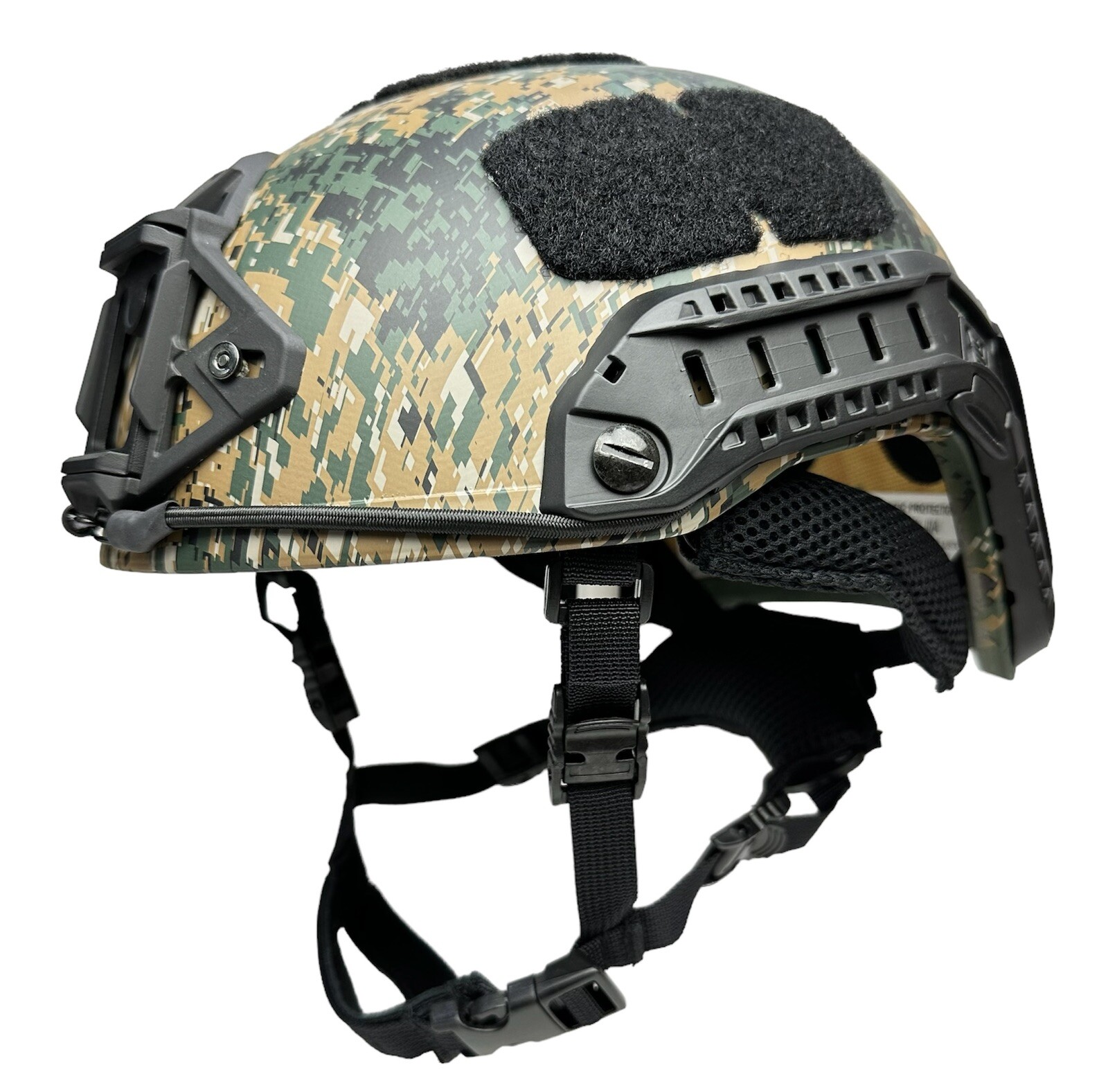 AOR2 BLK Super High Cut NIJ IIIA Maritime Ops Combat Ballistic Helmet ...