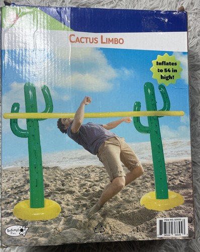 Redemption Plus Inflatable Cactus Limbo Game 54 In For Beach, Pool ...