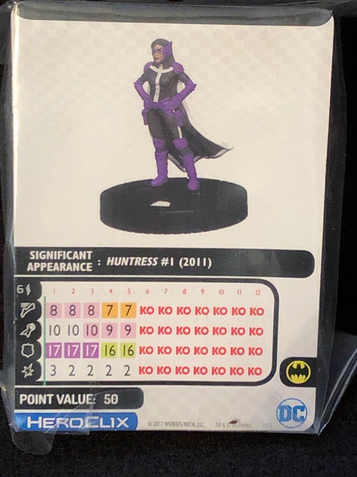 DC Heroclix: HUNTRESS D17-001 Monthly OP Figure 2017 | eBay