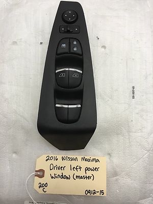 2016 Nissan Maxima MASTER DRIVER SIDE LEFT POWER WINDOW SWITCH | eBay