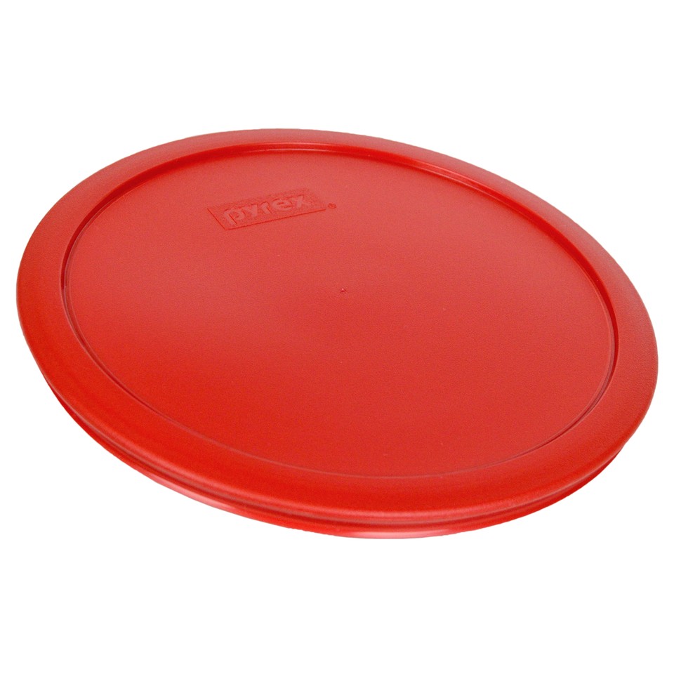 Pyrex 7403-PC 9" 10 Cup Poppy Red Round Plastic replacement Lid 4PK | eBay