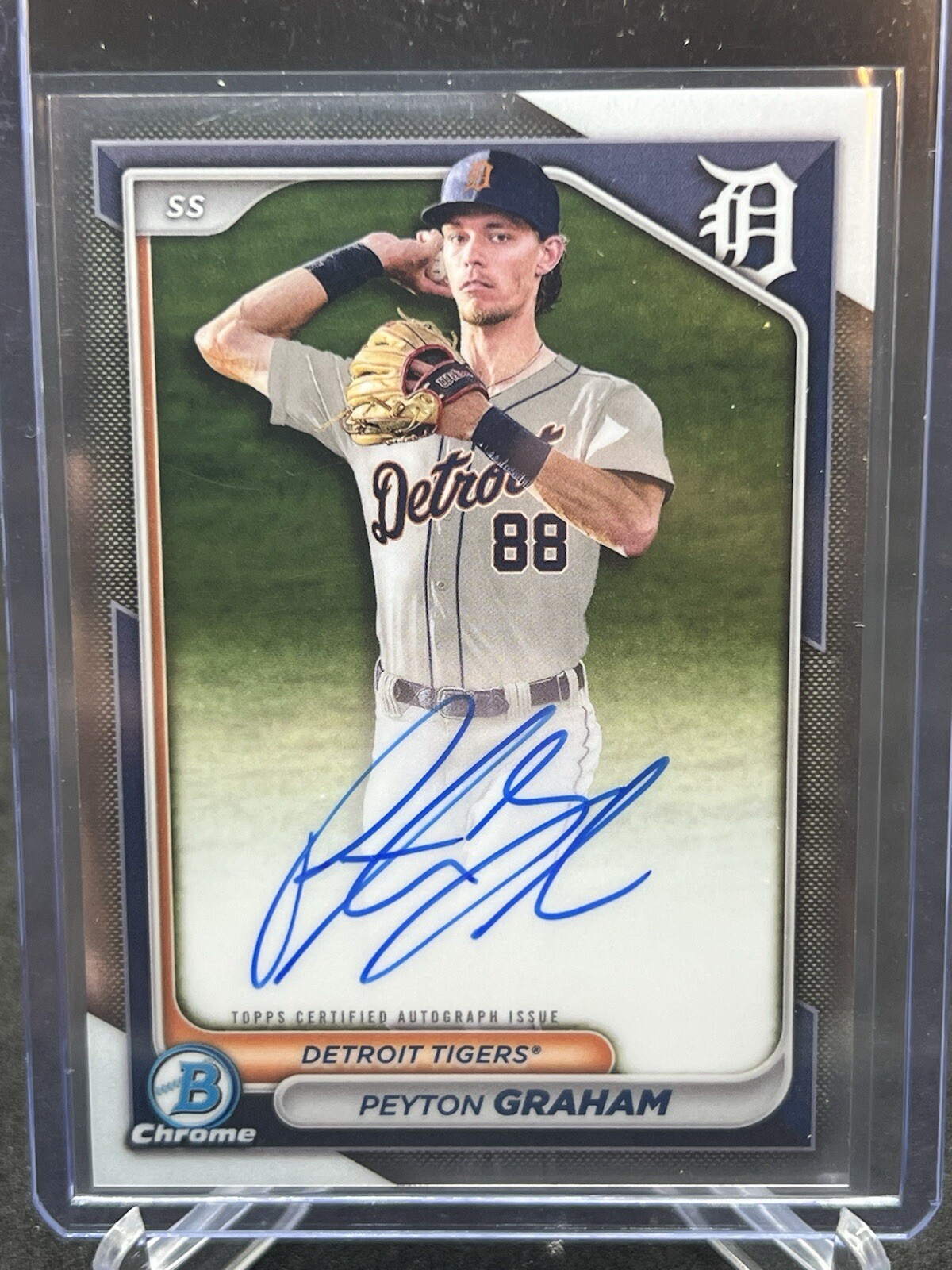 Peyton Graham 2024 Bowman Chrome 1st Prospects Auto Tigers | eBay