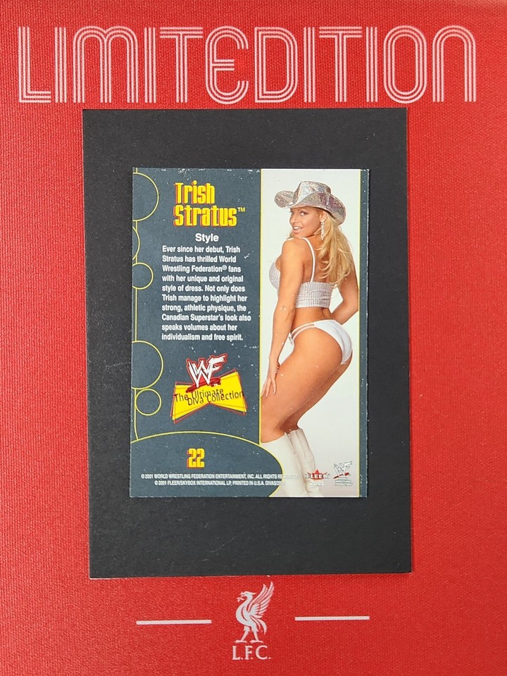 2001 Fleer WWF The Ultimate Divas Collection - #22 Trish Stratus (RC) | eBay