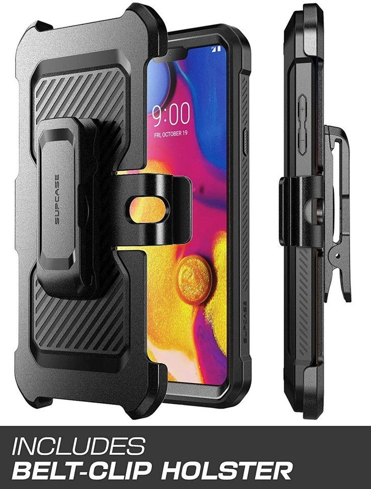 SUPCASE for LG V40 / LG V40 ThinQ, w/ Screen Case +Clip +Stand ...