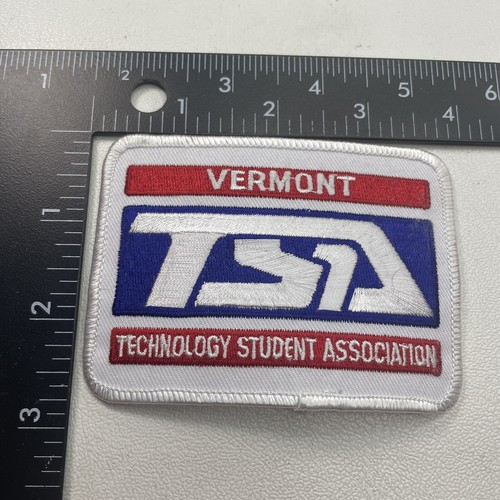 Vermont TSA TECHNOLOGY STUDENT ASSOCIATION Patch 32Y1 | eBay