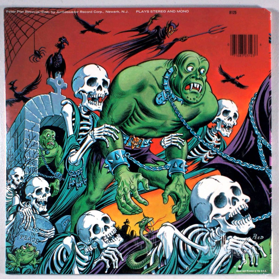 Peter Pan - Ghostly Sounds (1975) [SEALED] Vinyl LP • Halloween ...